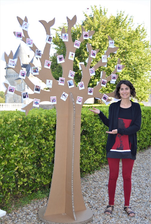 Communication : Arbre en carton sur mesure - KRL : l'inventive cartonniste